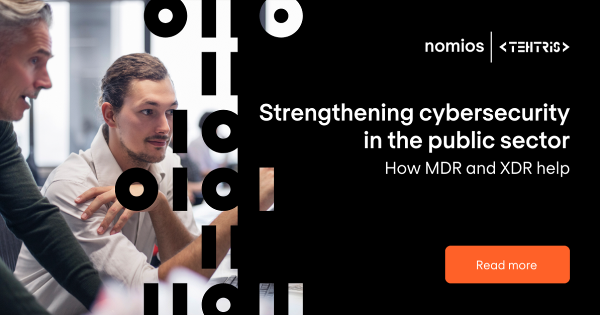 Strengthening cybersecurity in the public sector: how… | Nomios Group
