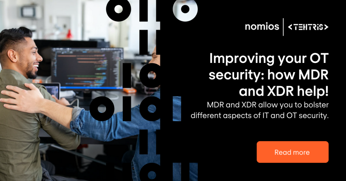 Improving your operational technology security: how… | Nomios Group