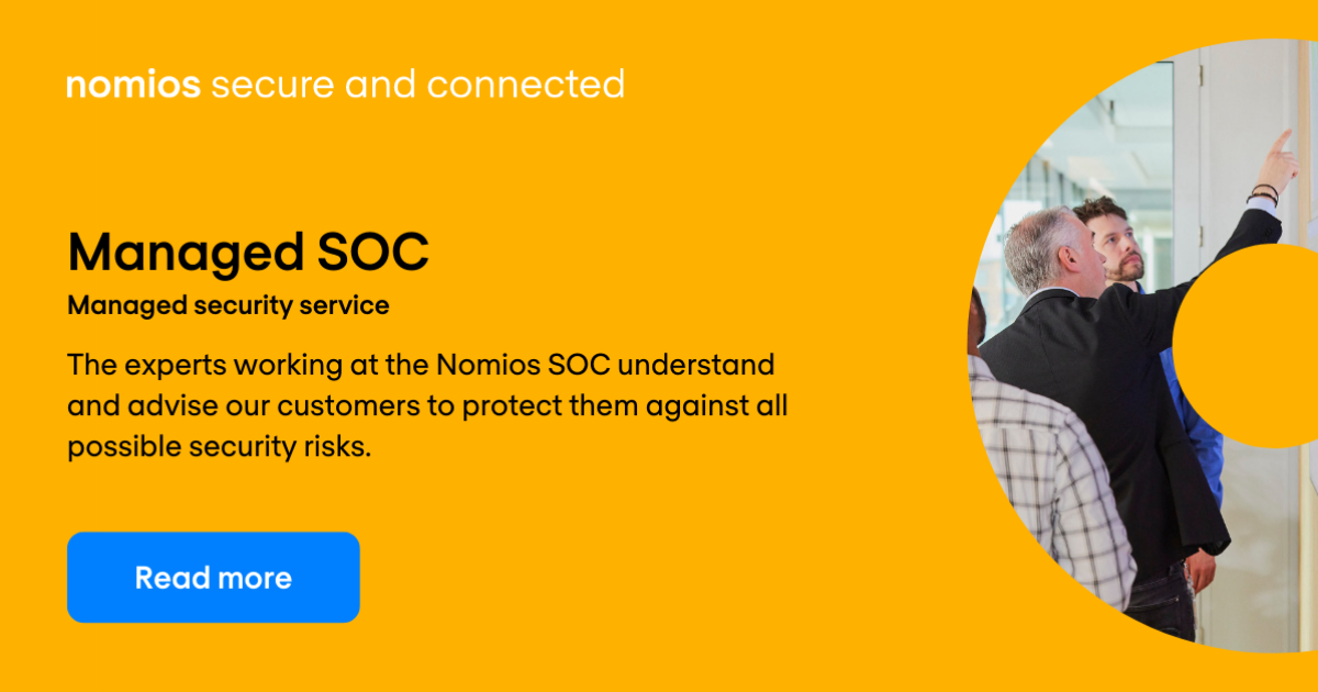 Managed SOC | Nomios Group