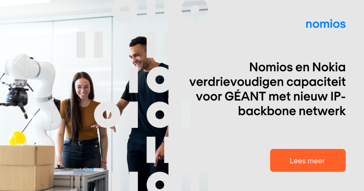 Nomios en Nokia verdrievoudigen capaciteit voor… | Nomios Nederland